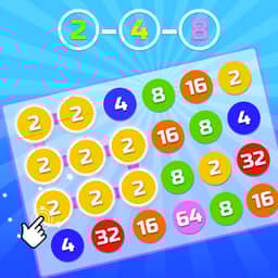 2 4 8 link identical numbers - Play for free - Online Games
