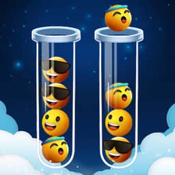 Emoji Color Sort Puzzle - Play Emoji Color Sort Puzzle on Jopi