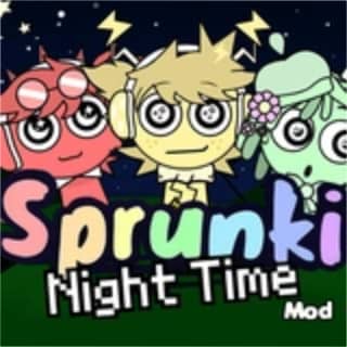 Sprunki Night Time Mod - Play for free - Online Games