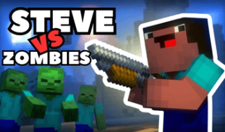 Steve vs Zombies - Play for free - Online Games