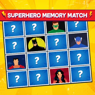 Superhero Memory Match - Juega gratis - Juegos en línea