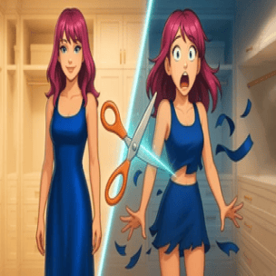 Cut The Dress - Jugar Cut The Dress en Jopi